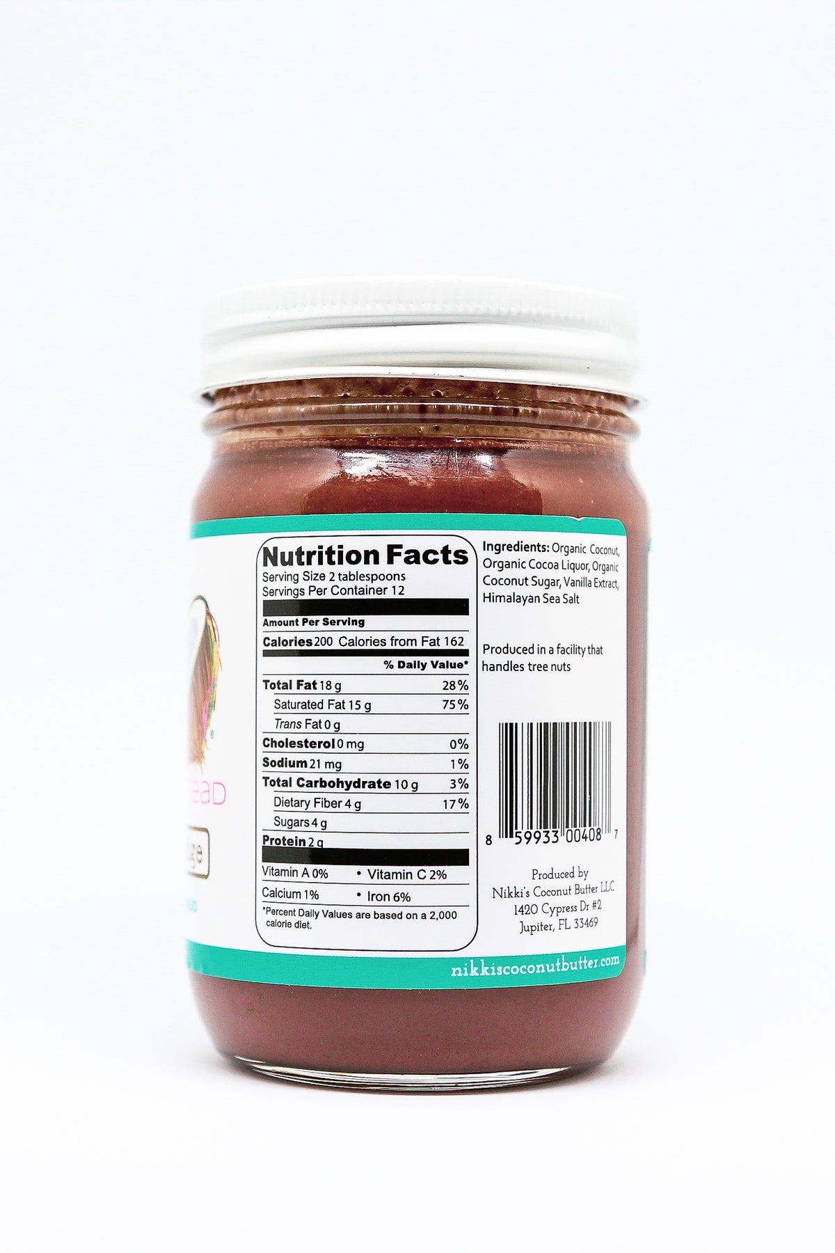 Dark Chocolate Fudge Jar – Nikkis Coconut Butter
